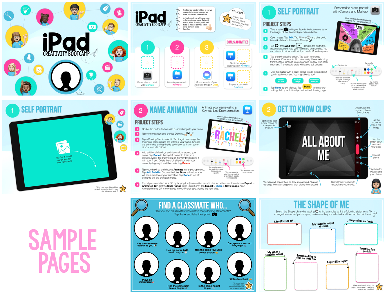 iPad Creativity Bootcamp — Tech · Play · Teach